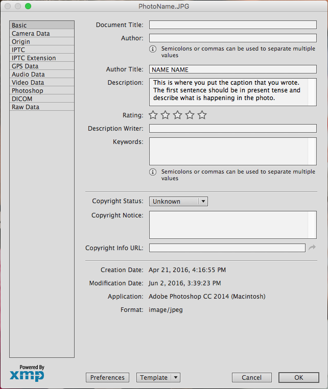 Photo: How to Write Captions - Ball State Journalism Workshops!