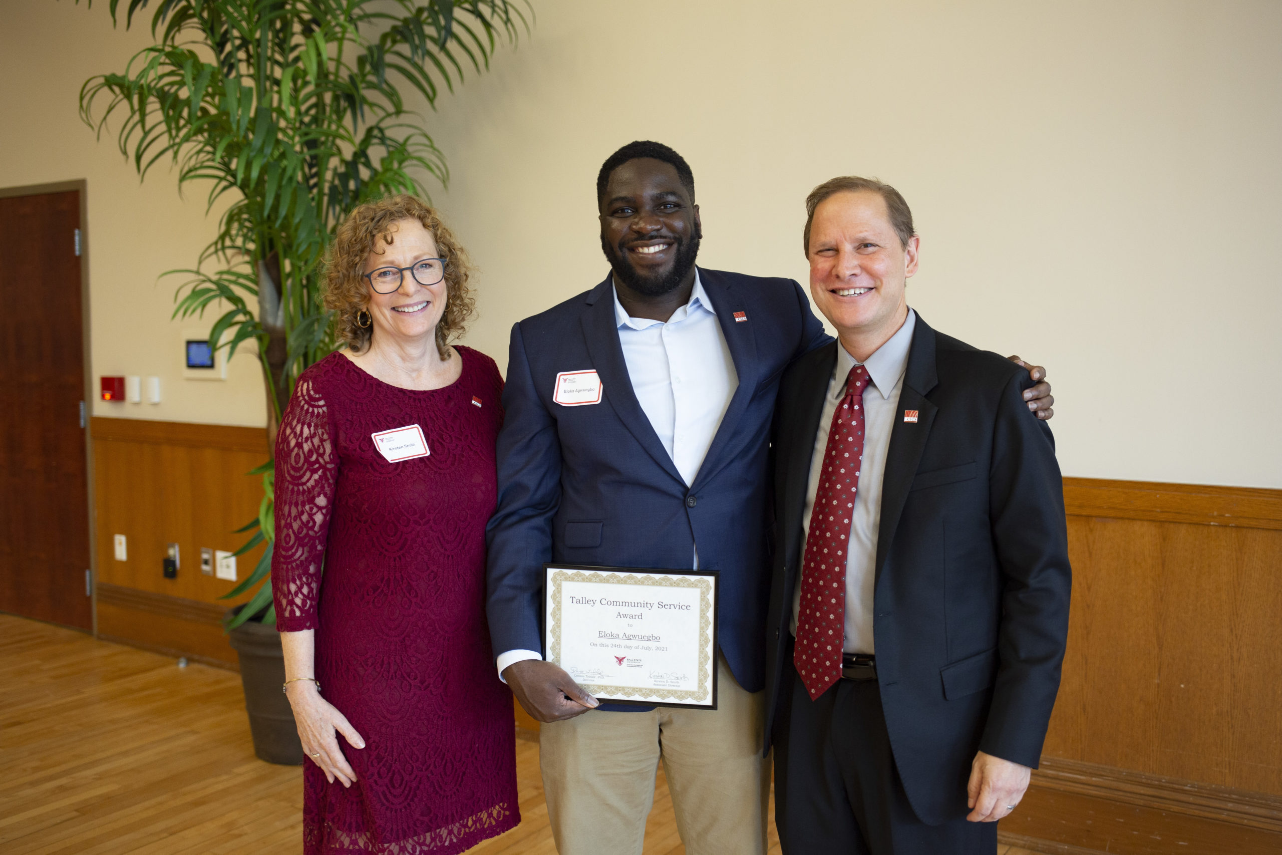 Eloka Agwuegbo: First Recipient of the Eric Talley Award for Community ...