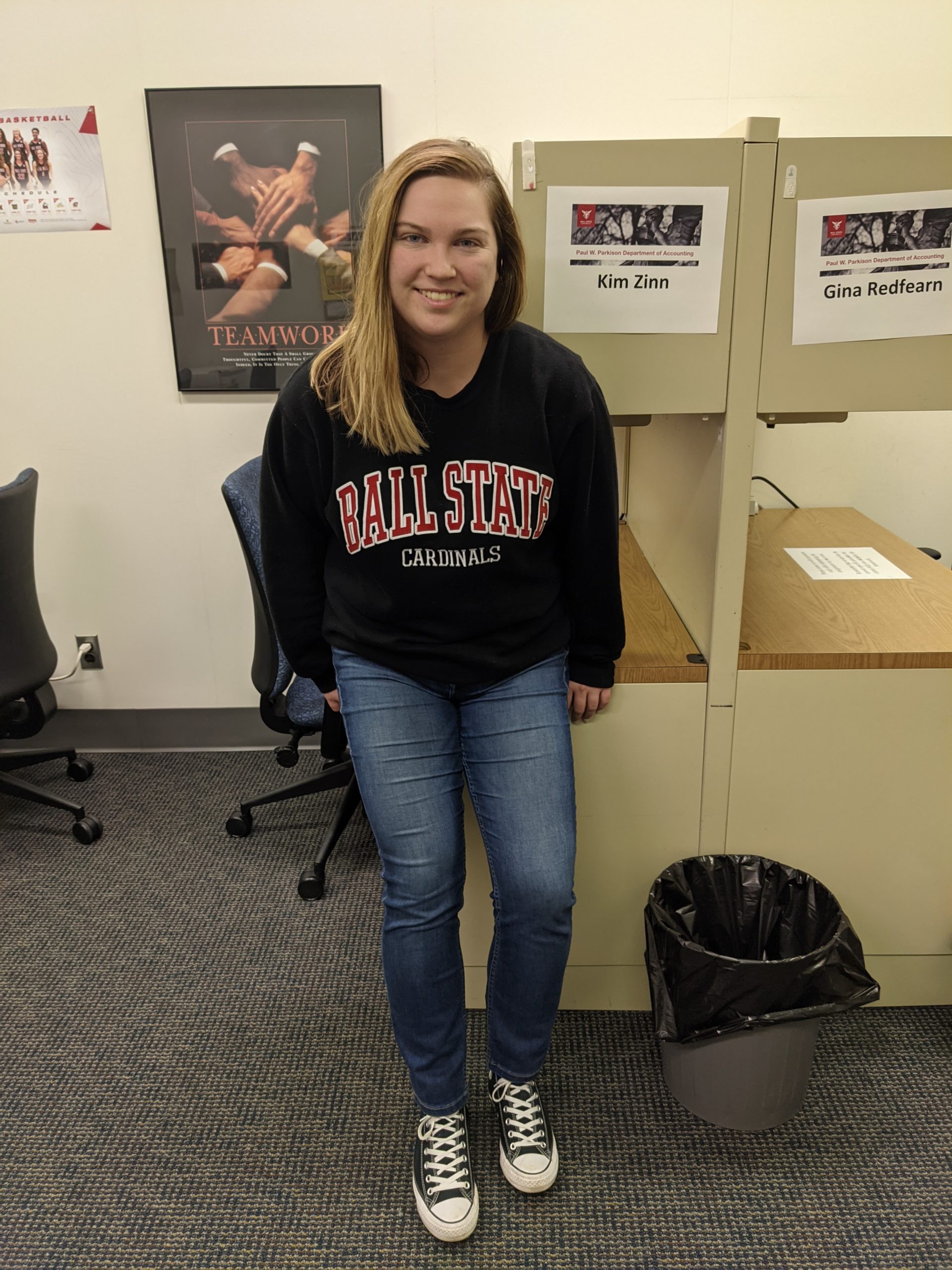 Kimberly Zinn, nominee for Ball State’s 2021 Graduate Assistant of the ...