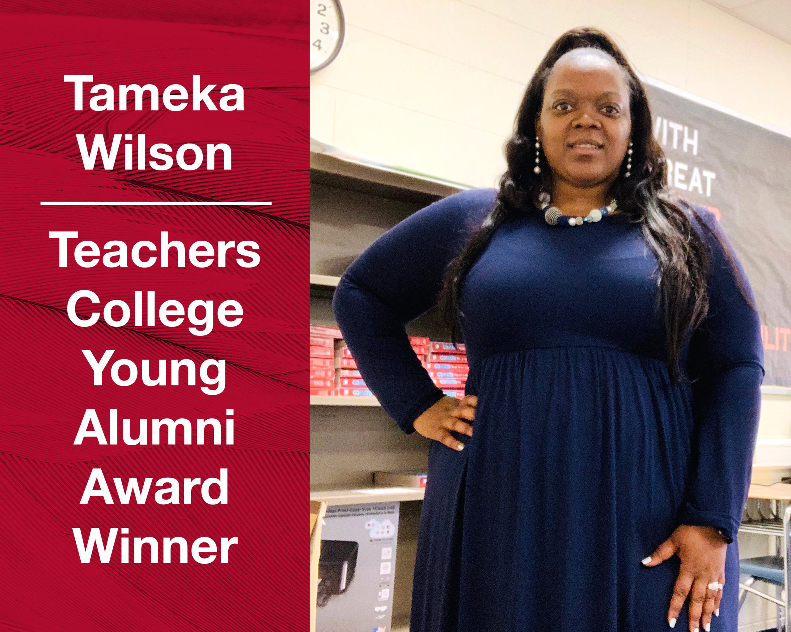 Alumni Feature: Tameka Wilson – Teachers College Young Alumni Award ...