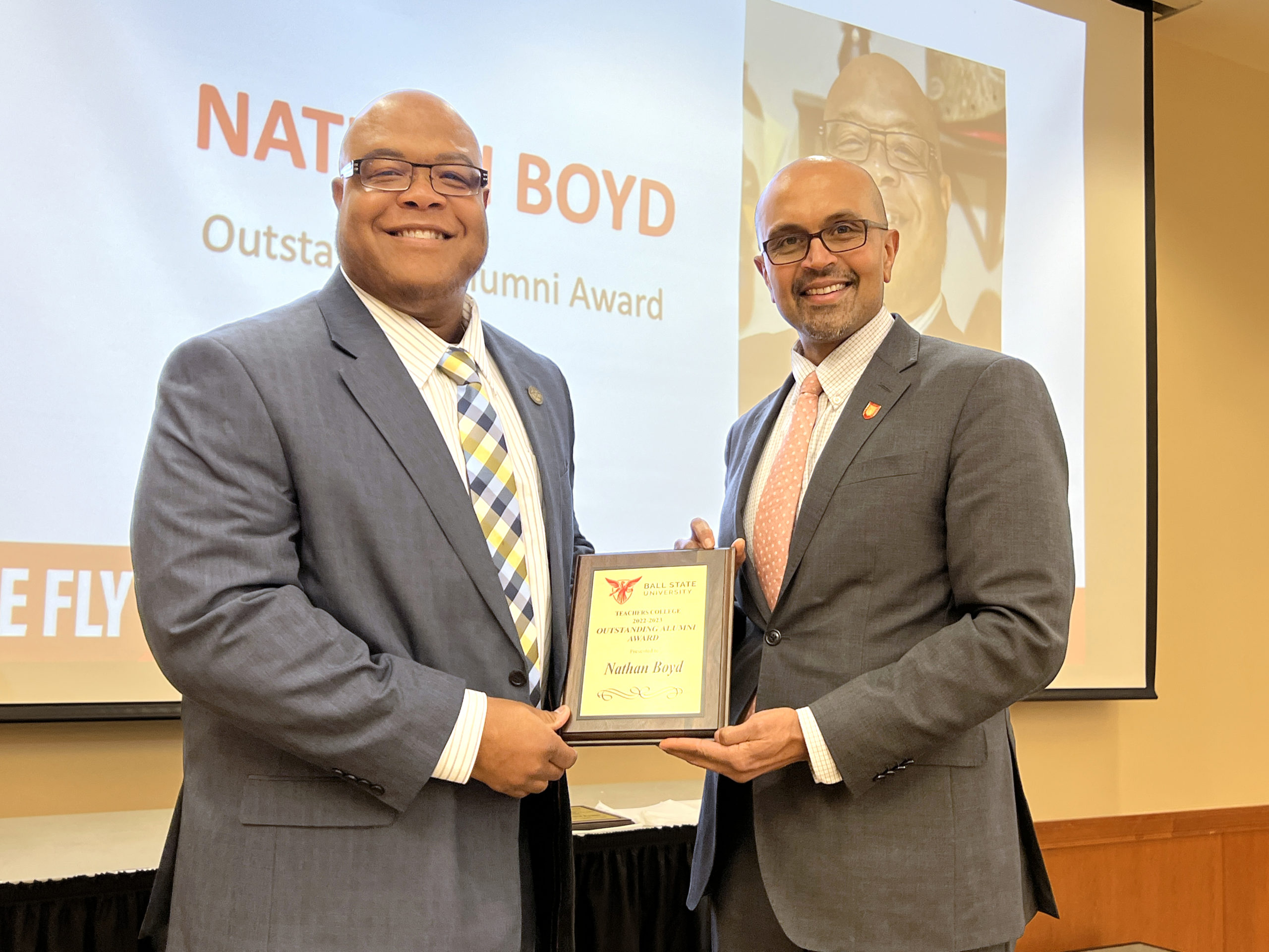 Nathan Boyd - Teachers College Outstanding Alumni Award Winner - Teachers College