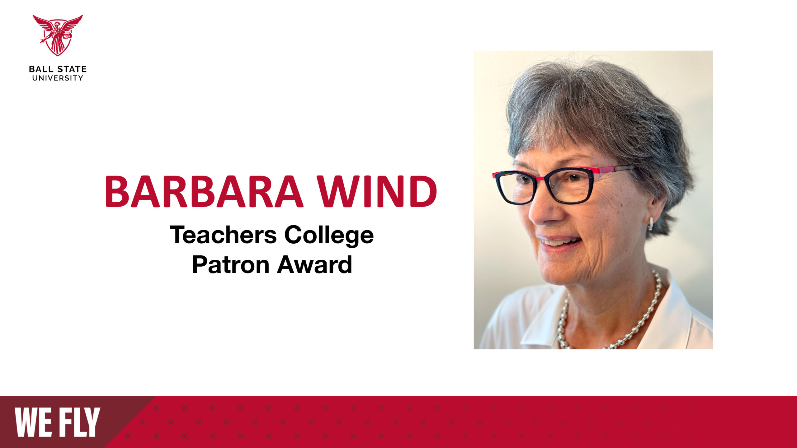 Barbara Wind - Teachers College Patron Award Winner - Teachers College