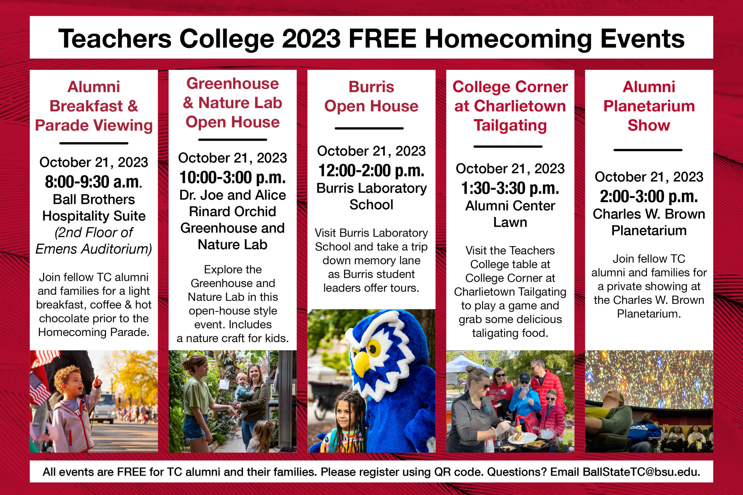 Benny is Calling: Teachers College Homecoming Events - Teachers College