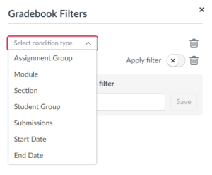 New in Canvas: Organize Your Grades with Enhanced Gradebook Filters - The Teaching Innovation Blog