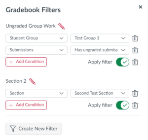 New in Canvas: Organize Your Grades with Enhanced Gradebook Filters - The Teaching Innovation Blog