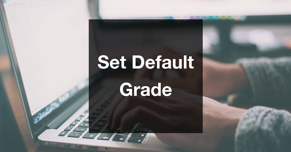 Reducing the Grading Workload for Low-stakes Assignments with the Set ...