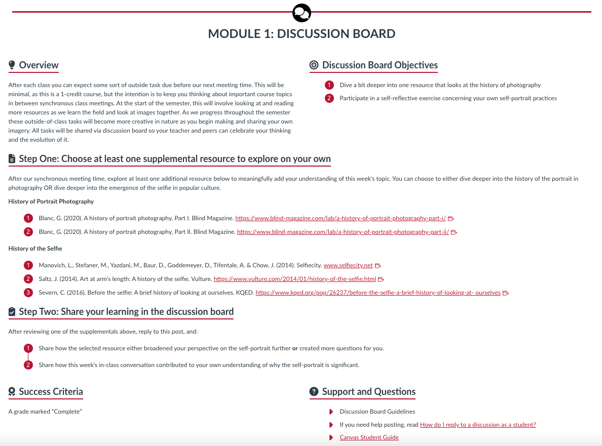 Designing with the Learner in Mind: How I Use Canvas to Support My In ...