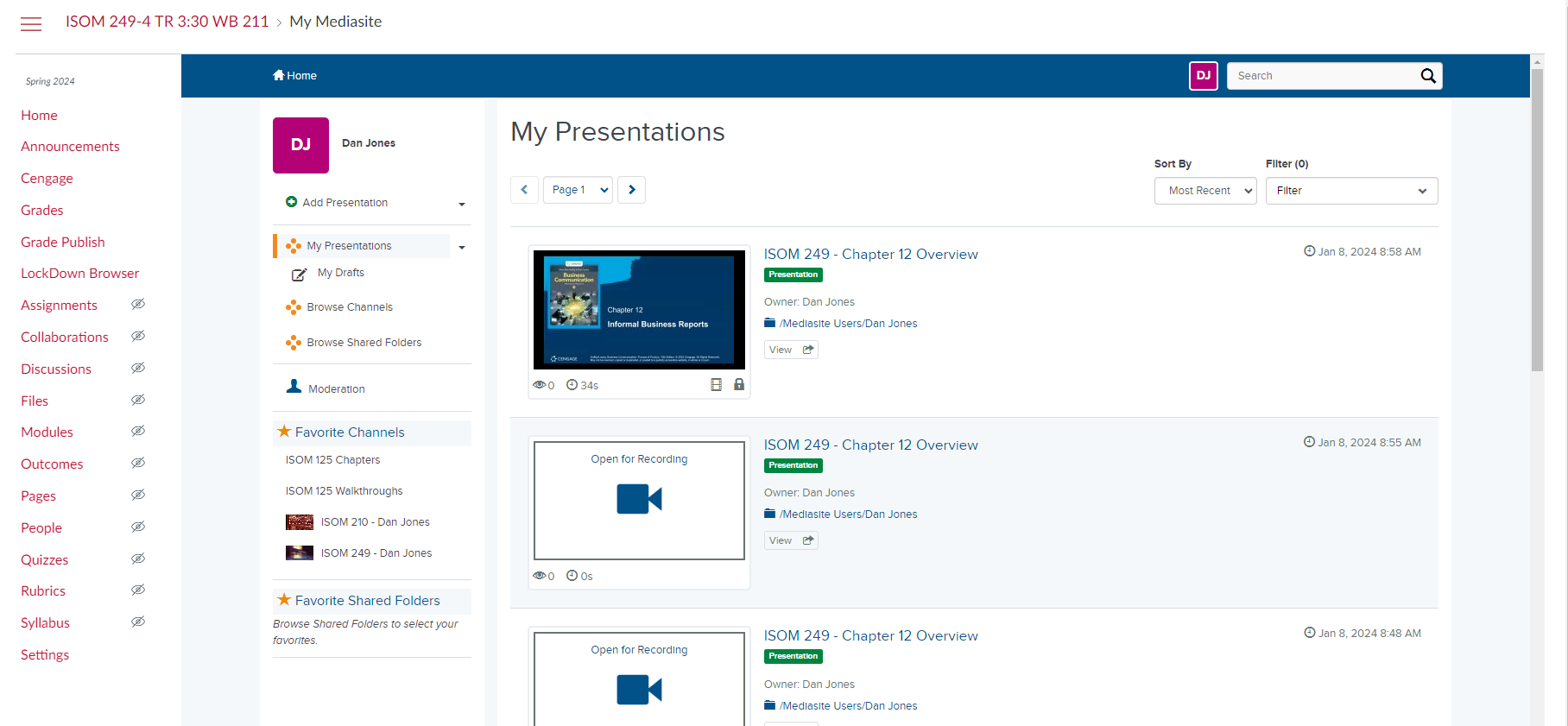 Mediasite Videos: Recording and Embedding Made Easier - The Teaching ...
