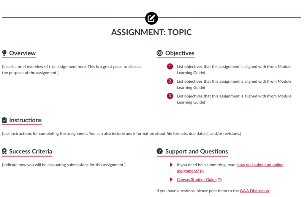 Dispel Your Hidden Curriculum with Transparent Assignment Design - The ...