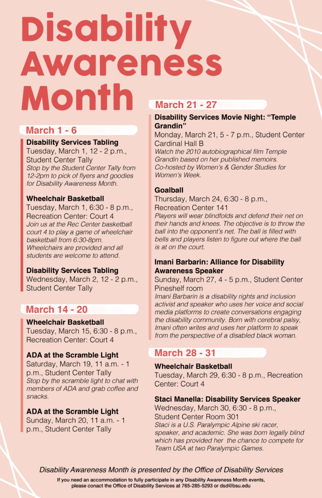 Disability Awareness Month - DS Communique