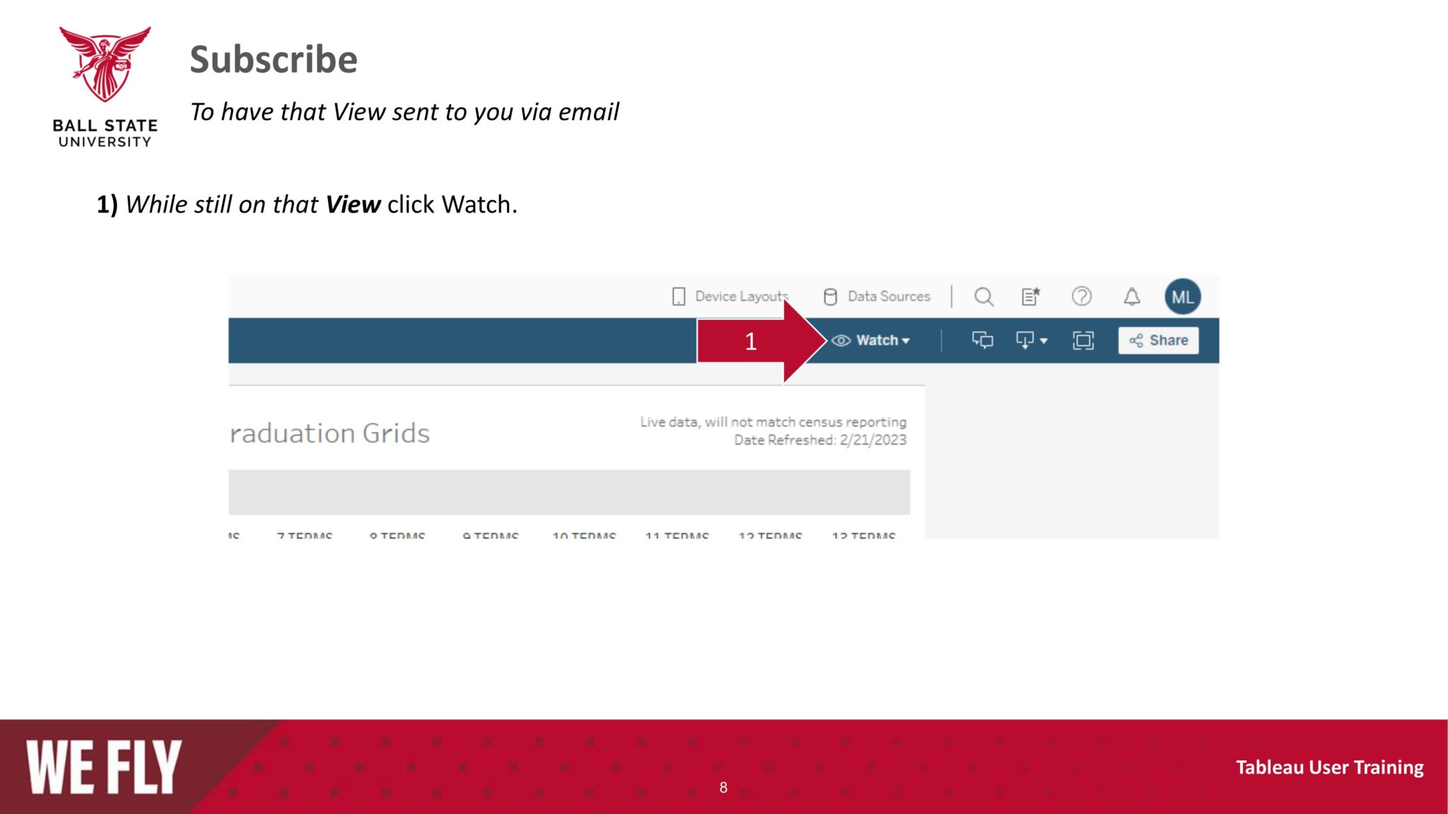 Tableau Training - Using Tableau Effectively, Views and Subscriptions ...