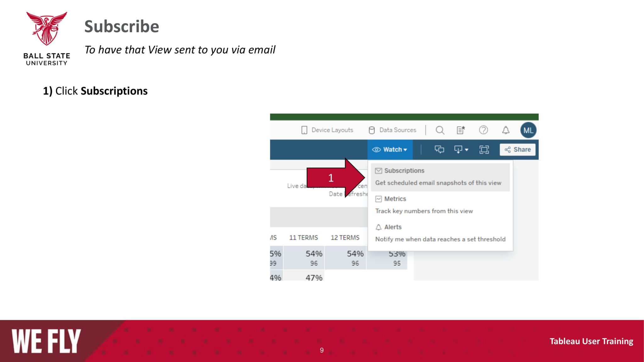 Tableau Training - Using Tableau Effectively, Views and Subscriptions ...