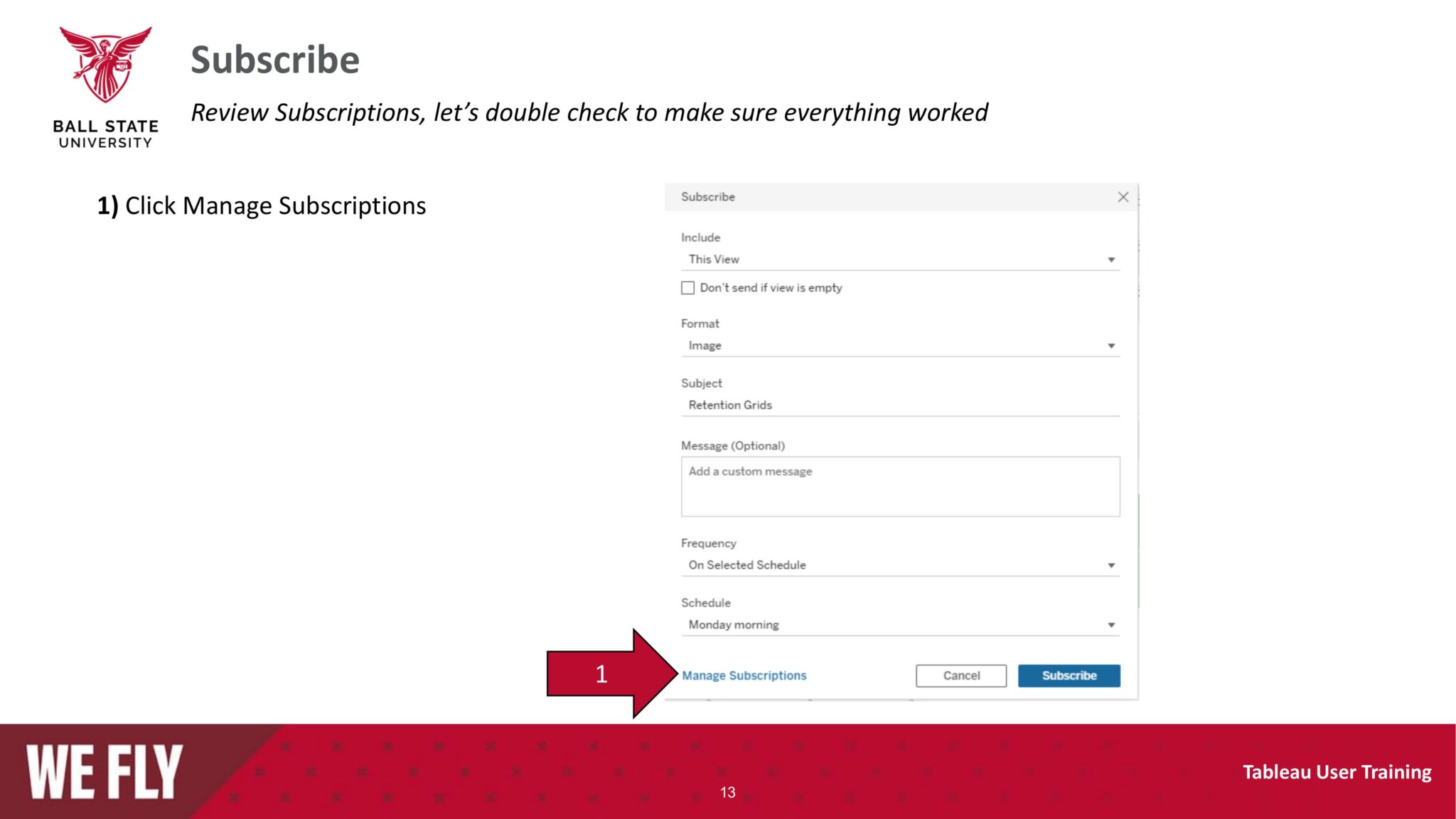 Tableau Training - Using Tableau Effectively, Views and Subscriptions ...