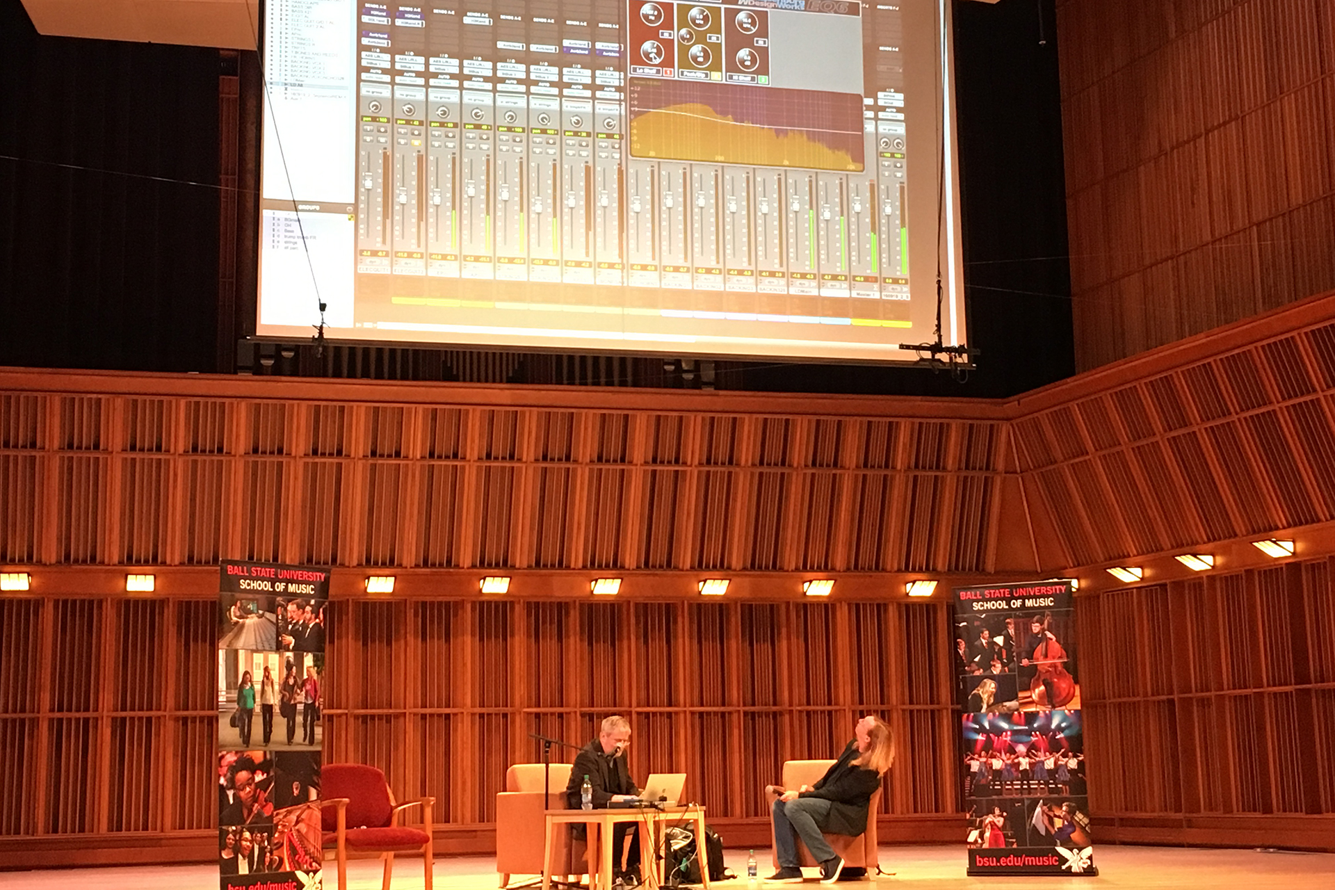 Recording Industry Legends George Massenburg and Chuck Ainlay Visit ...