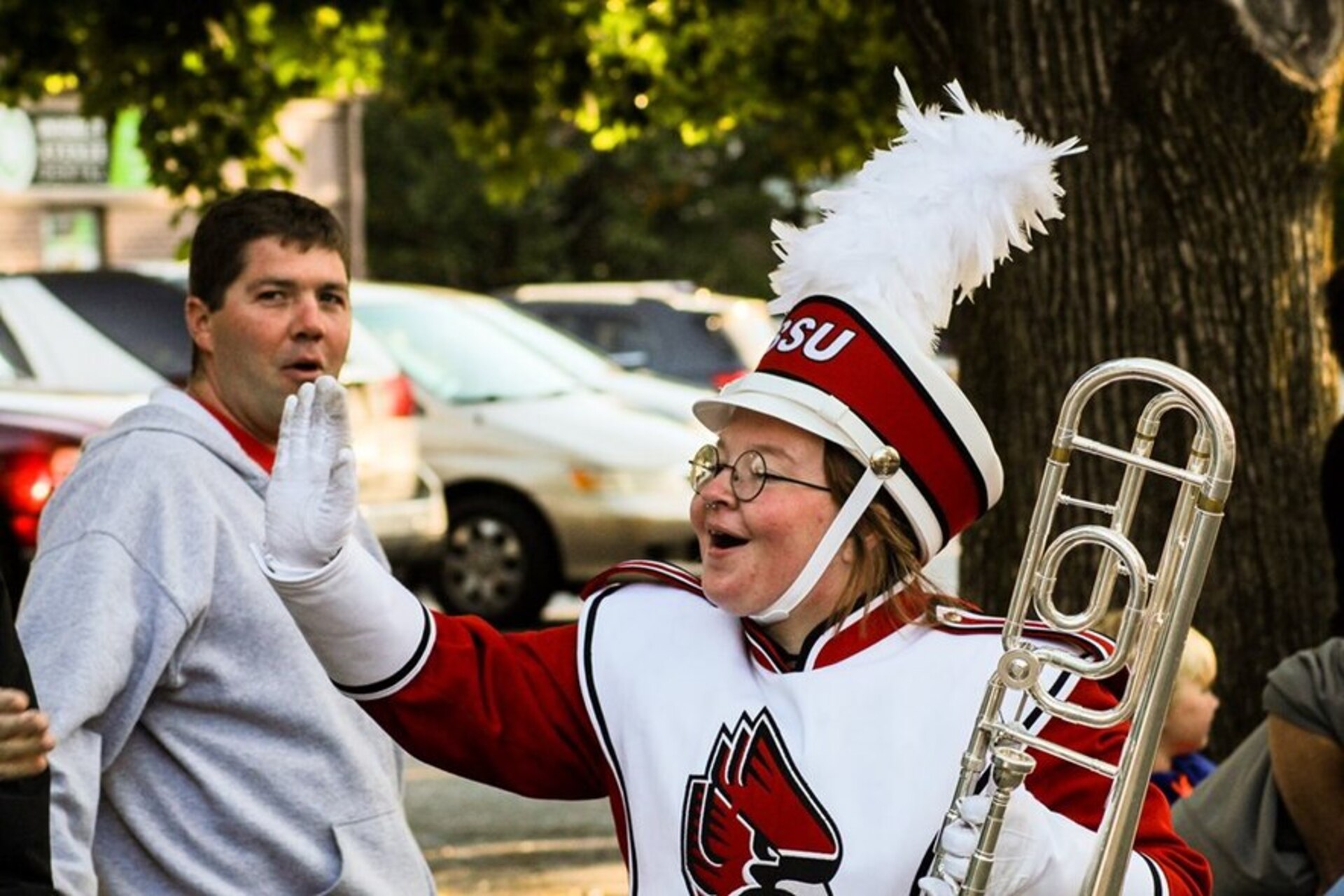 Ball State Marching Band at Homecoming 2019 - School of Music