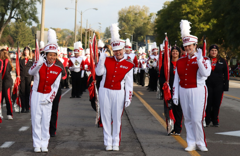 Pride of Mid-America Marching Band October Recap - School of Music