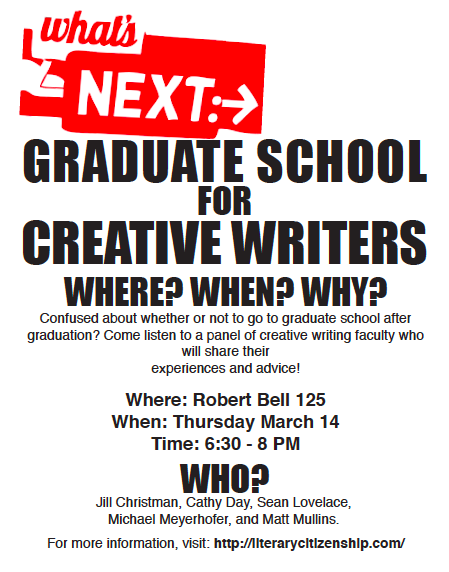 Graduate School for Creative Writers - Ball State English Department