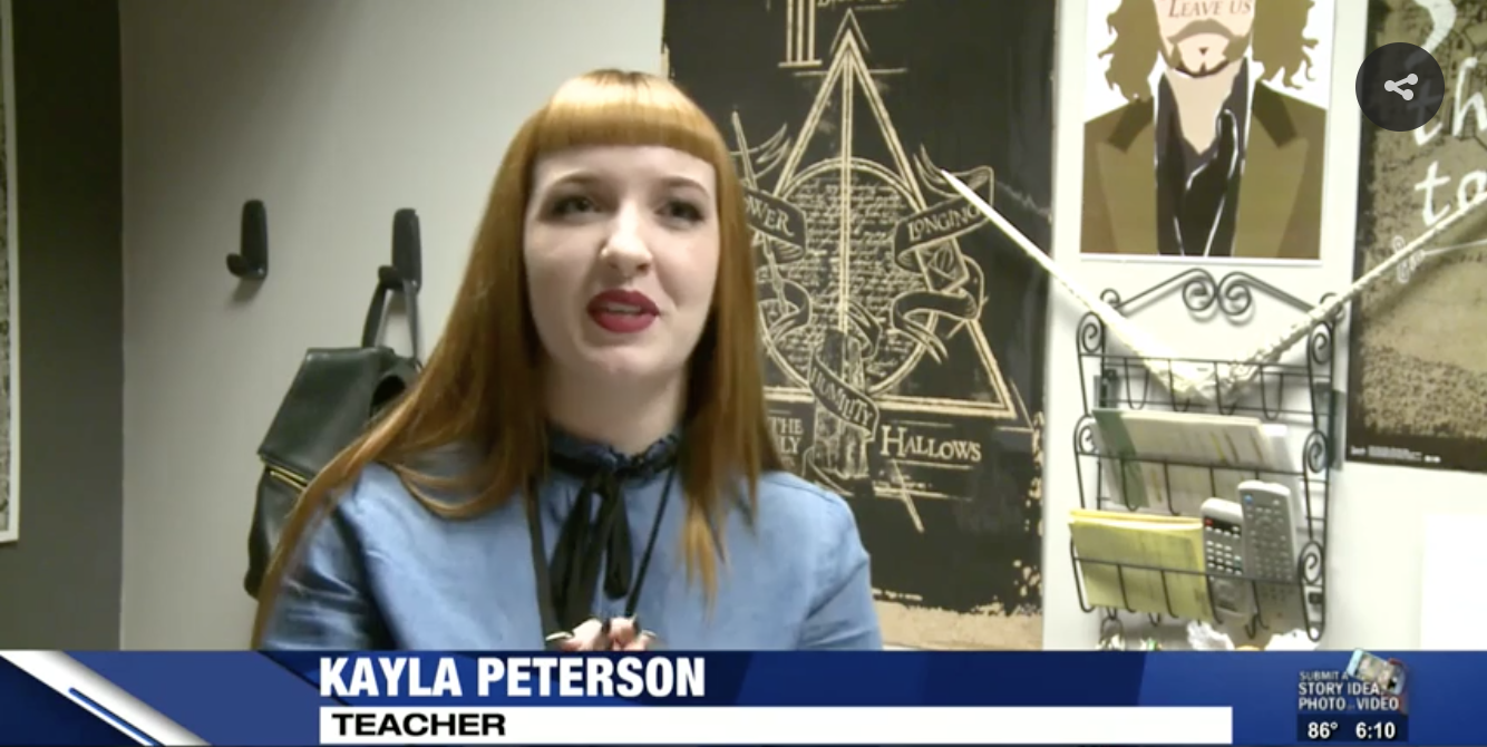 September Good News: Kayla Peterson turns her classroom into Hogwarts ...